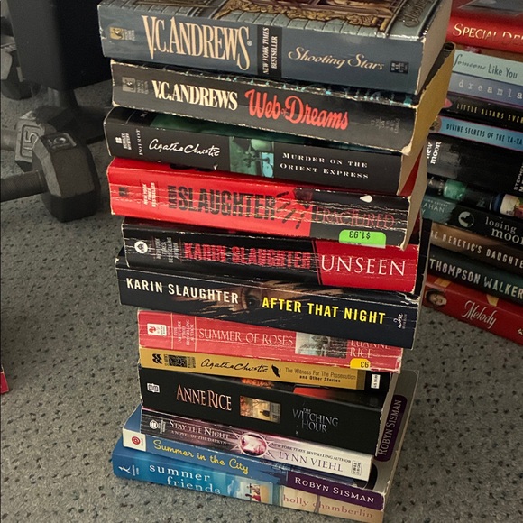 Other | Stack Of Mystery And Romance Novels | Poshmark